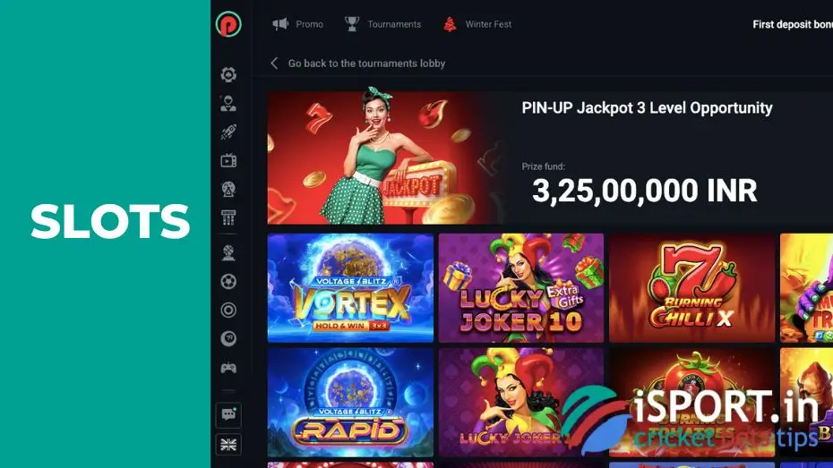 PinUp Jackpot 3 Level Opportunity: prizes up to 10000000 INR